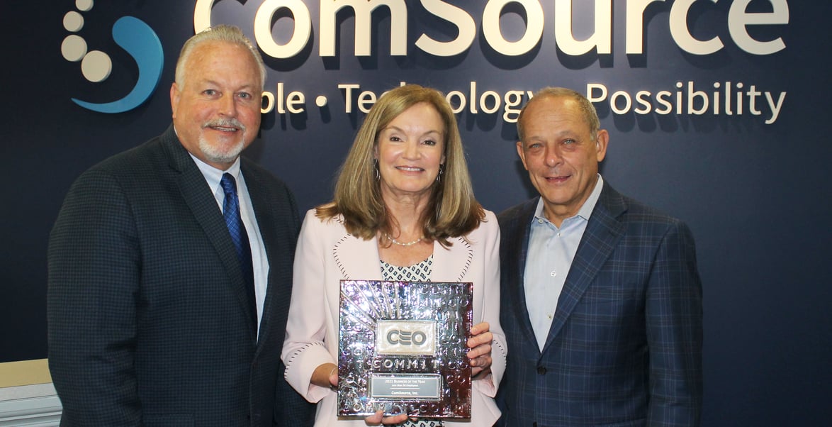 ComSource named 2021 "CNY Business of the Year" by CenterState CEO
